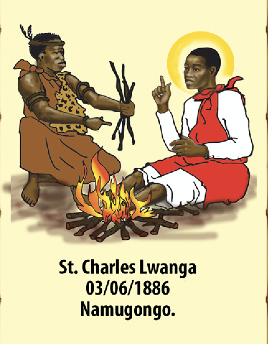 The Gallant Martyr, Charles Lwanga and the African Flame Tree - Kampala ...